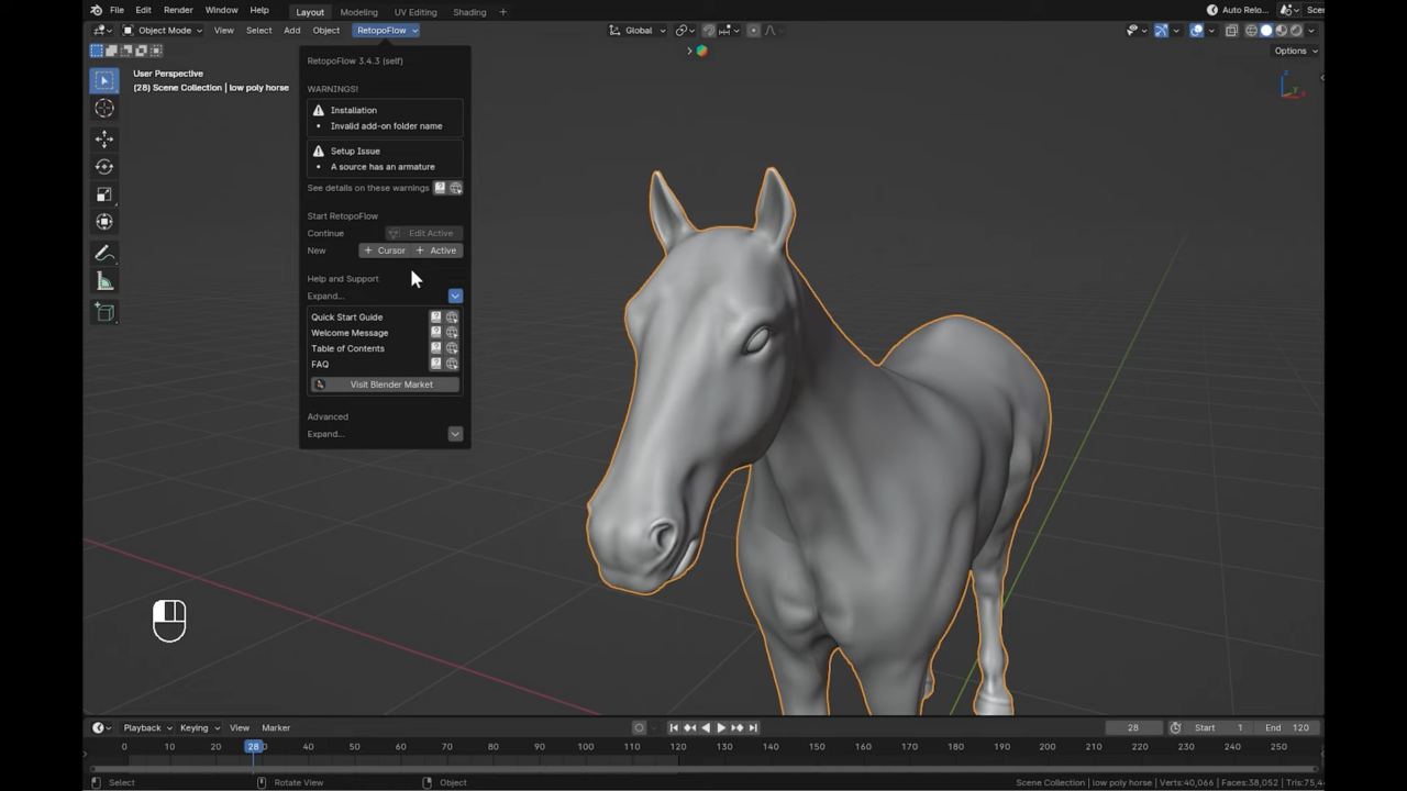 Retopoflowの使い方 – JAMES MEMO