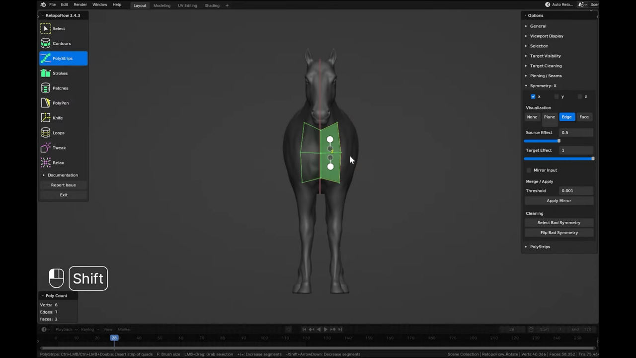 Retopoflowの使い方 – JAMES MEMO