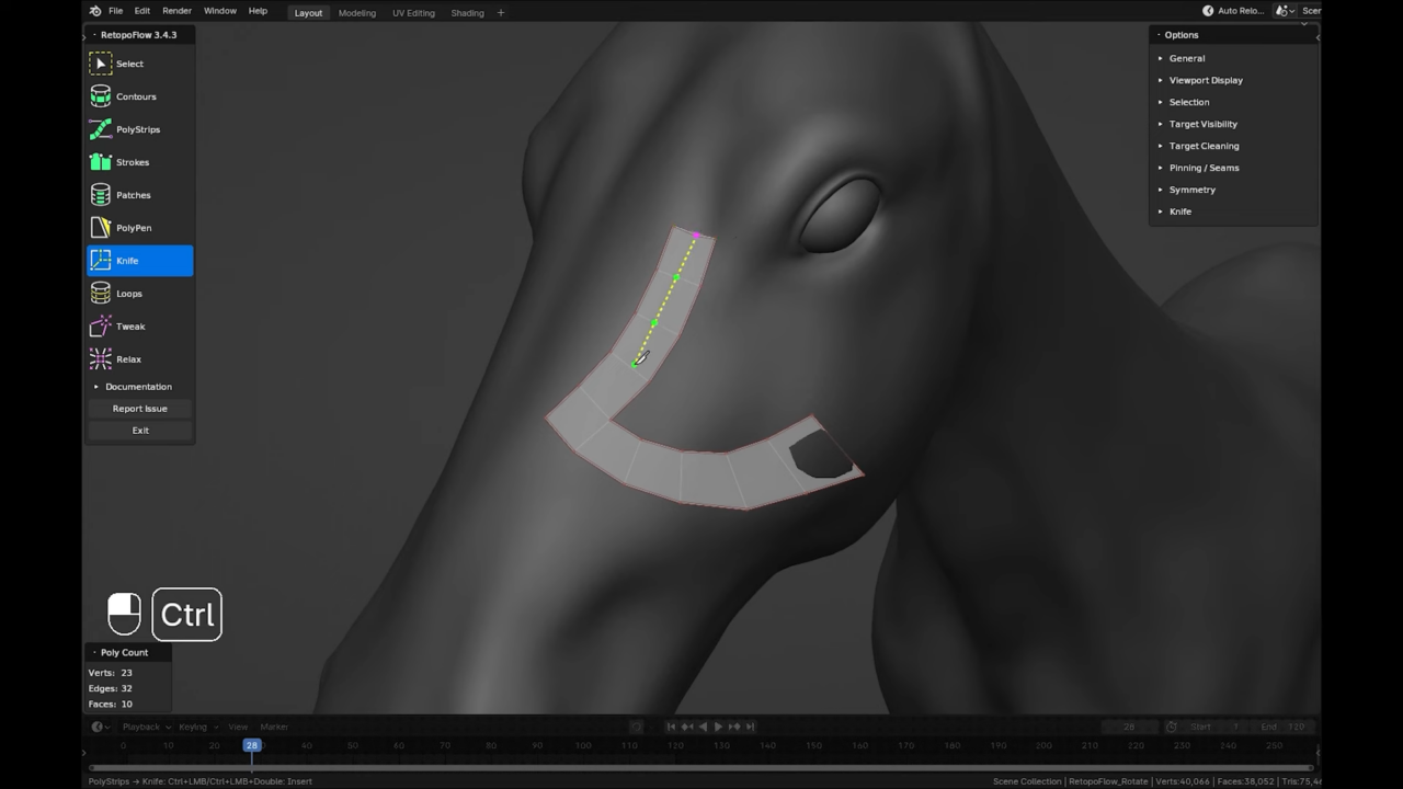 Retopoflowの使い方 – JAMES MEMO